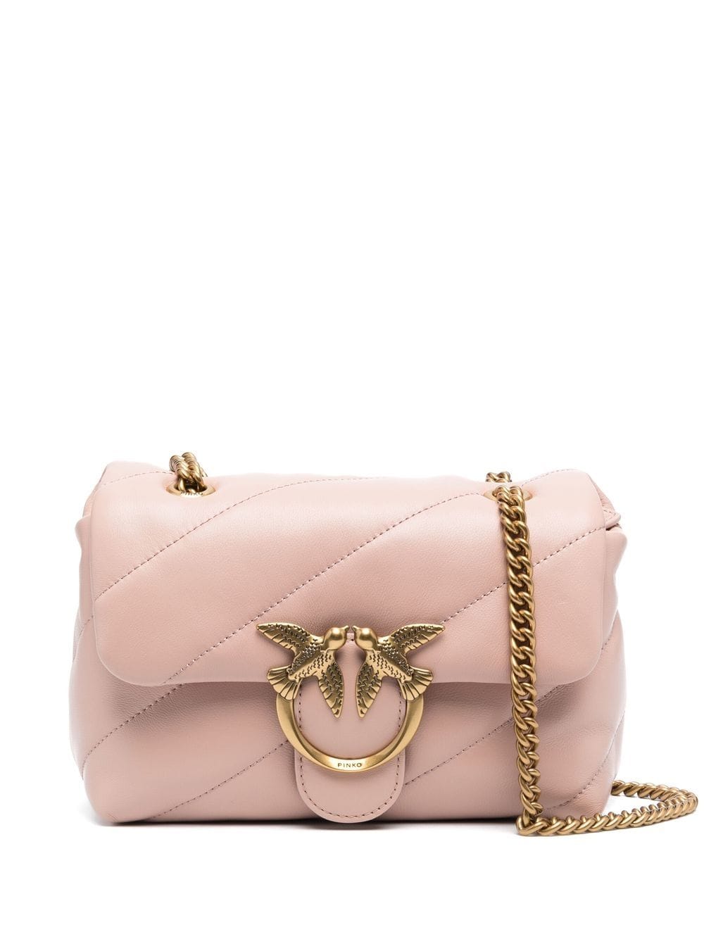 Borsa Mini Love Puff Maxi Quilt / Cipria