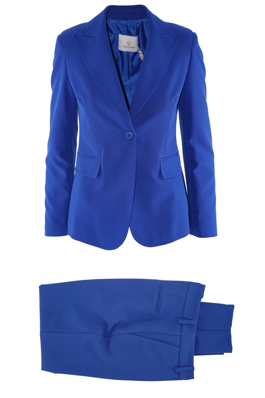 Tailleur con Impuntura MF / Bluette
