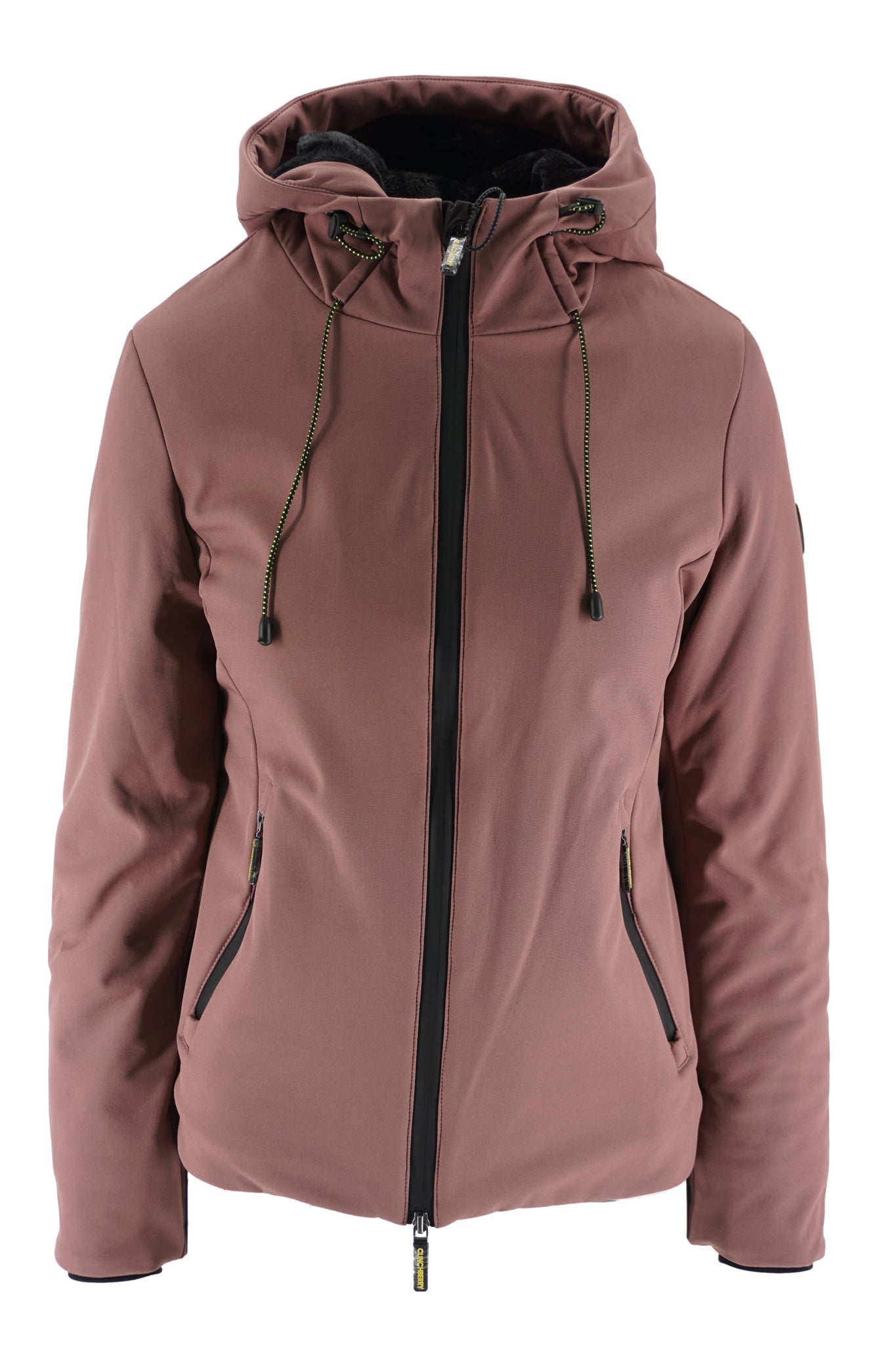Giubbino in Softshell e Imbottitura Eco / Rosa