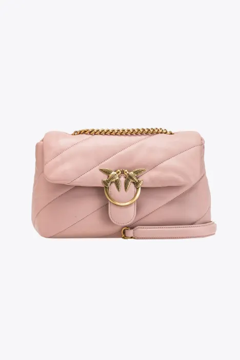 Borsa Classic Love Puff Maxi Quilt / Cipria