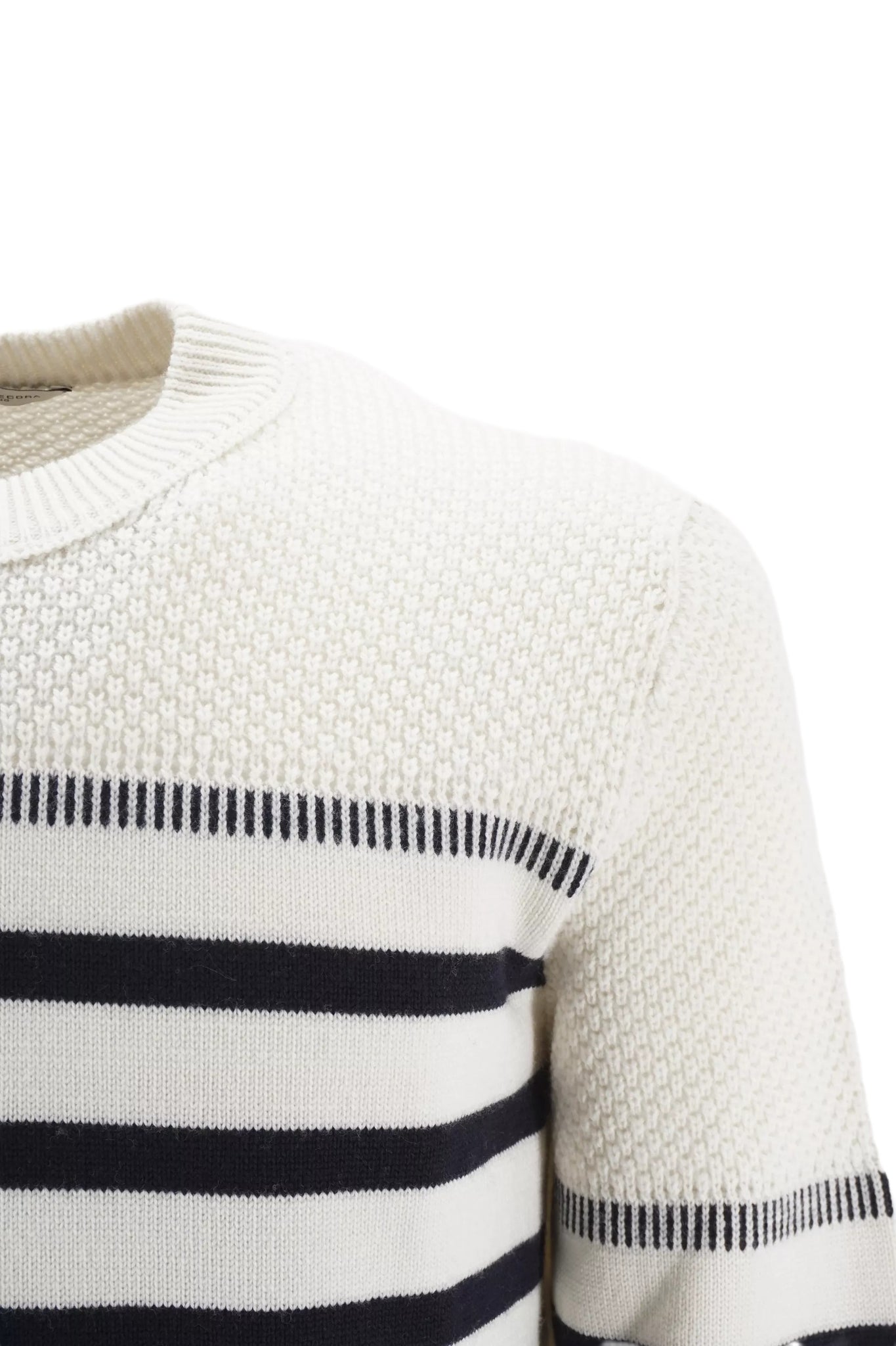 Maglia con Fantasia Paolo Pecora / Bianco
