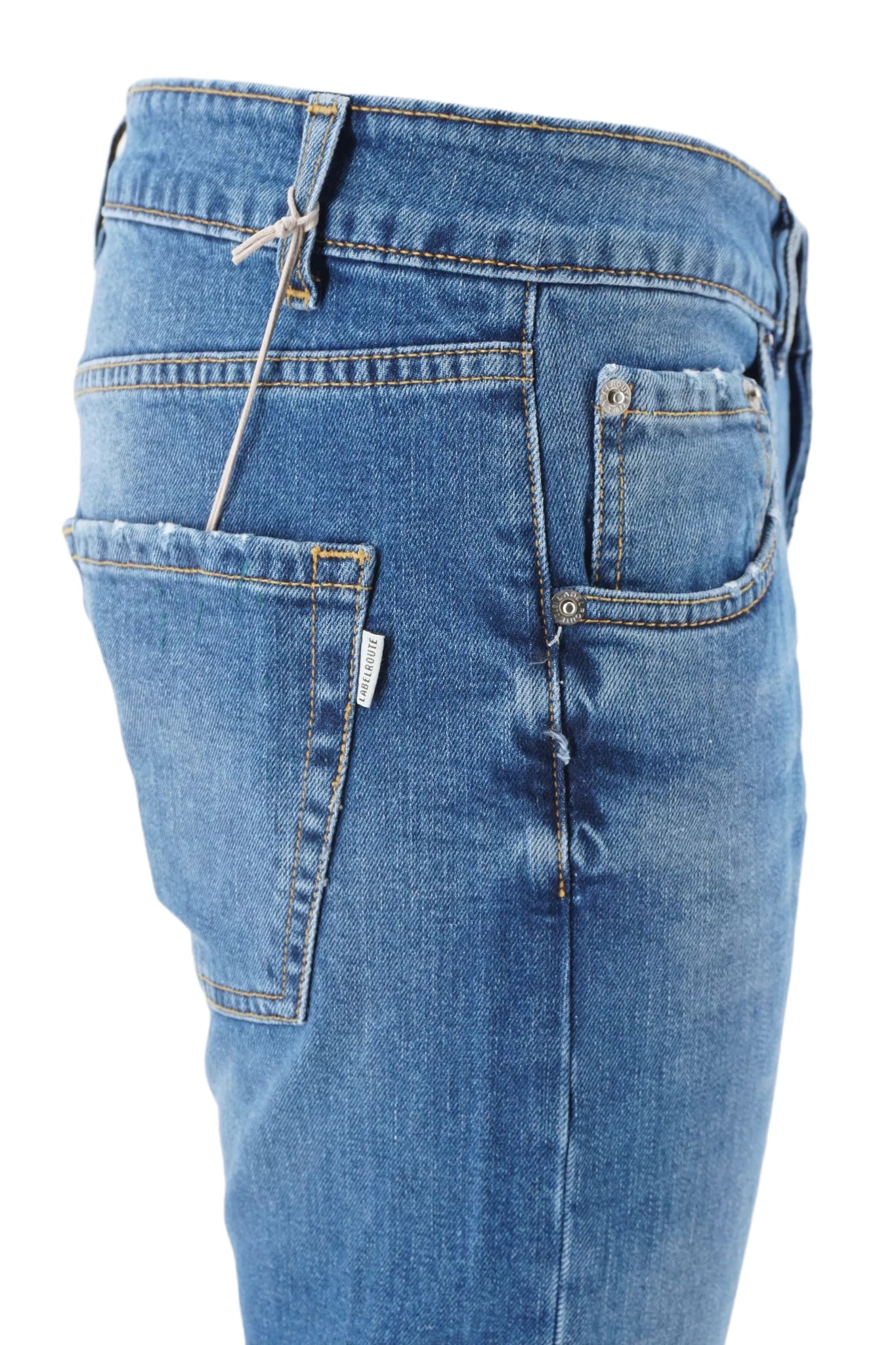 Jeans Slim Fit Labelruote / Jeans